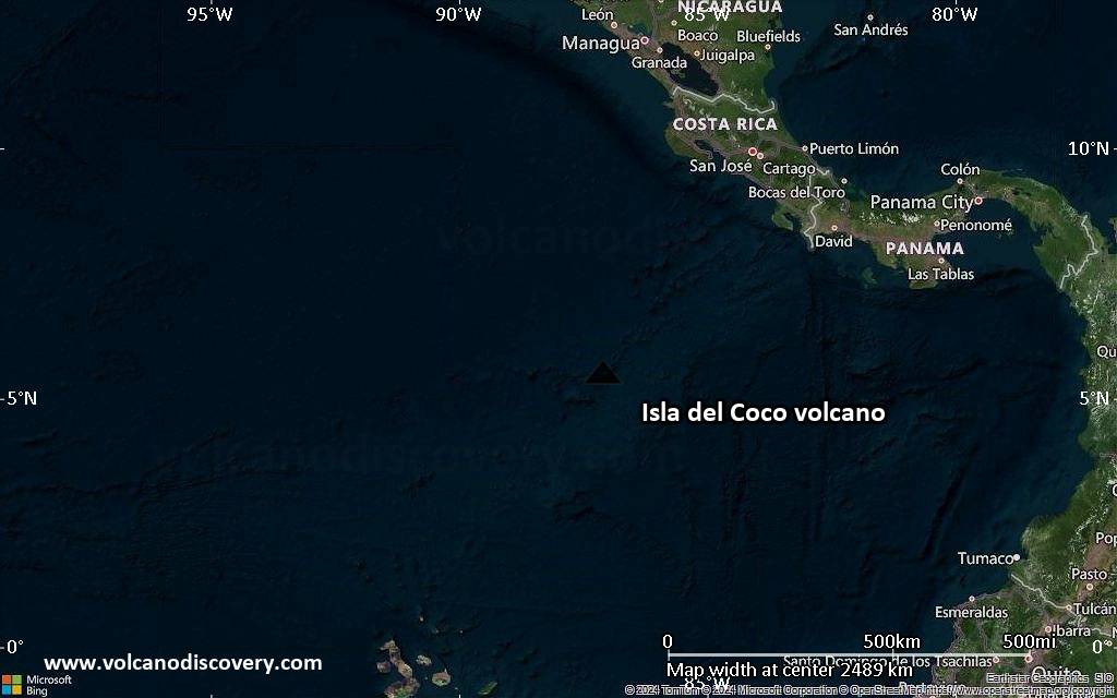 Isla del Coco volcano (Costa Rica) facts & information | VolcanoAdventures