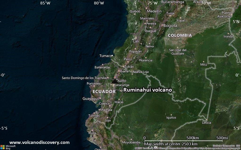 Ruminahui volcano (Ecuador) facts & information | VolcanoAdventures