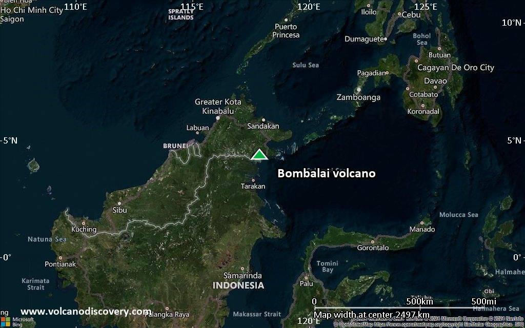 Bombalai Vulkan, Malaysien - Information | VolcanoAdventures