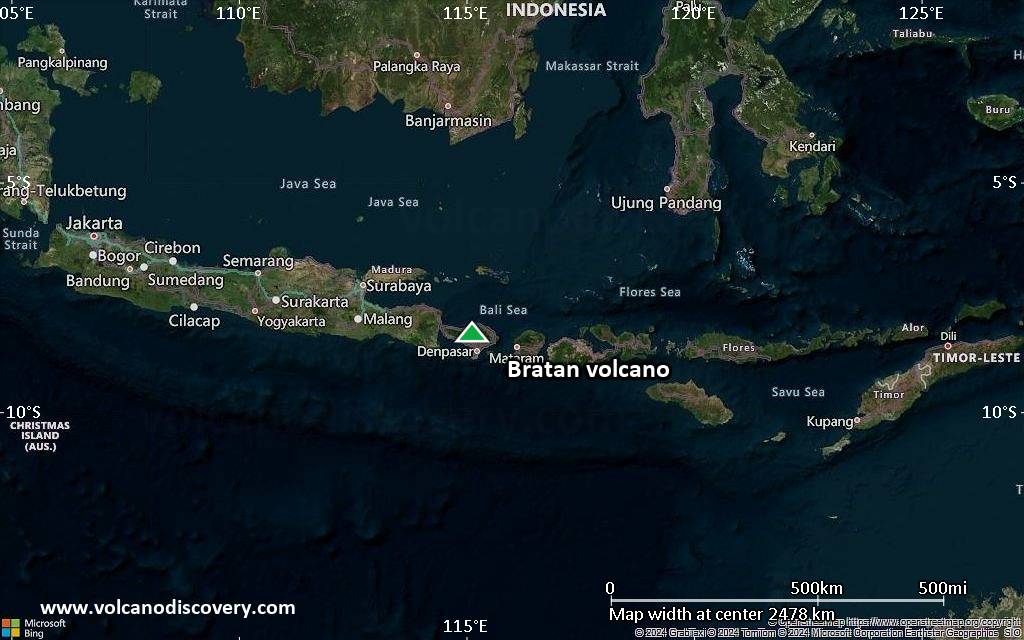 Bratan Volcano, Bali - Facts & Information | VolcanoDiscovery