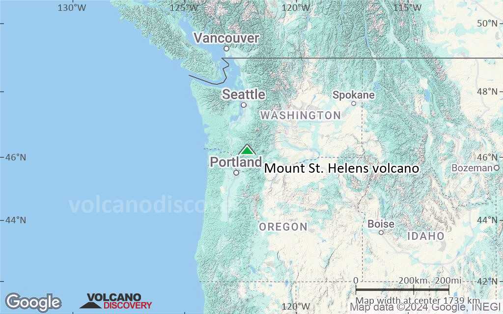 Mount St. Helens Volcan, Washington (Canada and USA (mainland)) - Infos