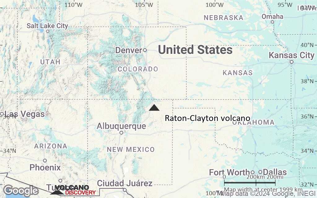 Raton-Clayton Volcano, New Mexico (Canada and USA (mainland)) - facts ...