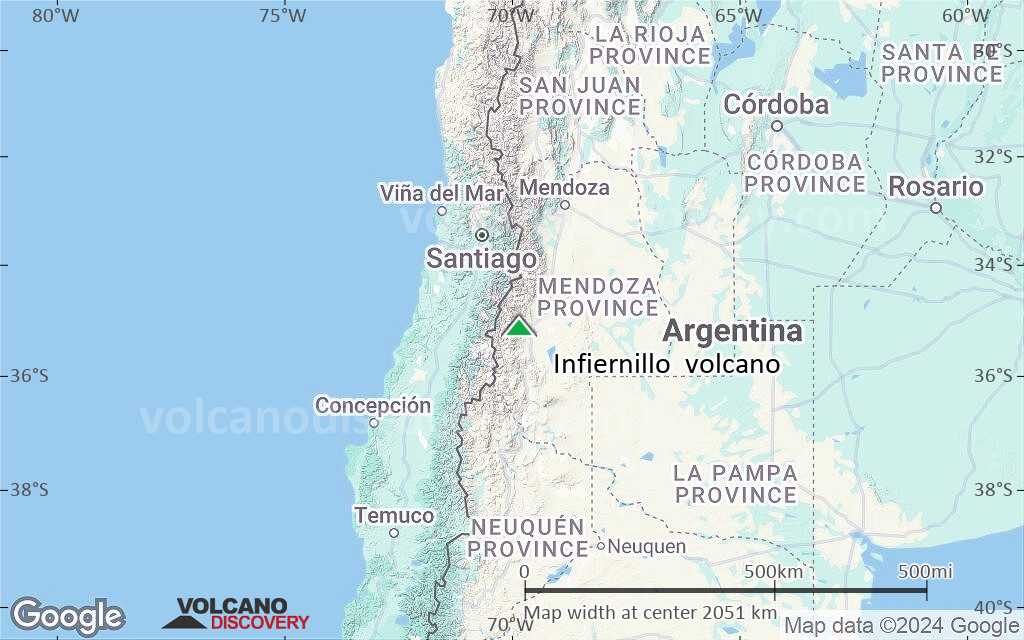 Infiernillo Volcano, Argentina - facts & information | VolcanoAdventures