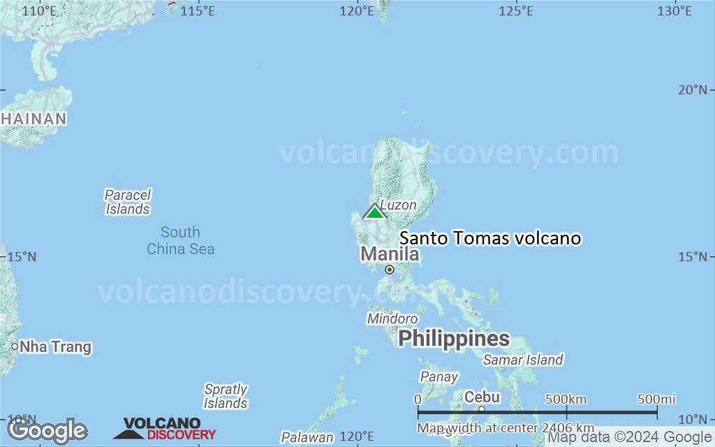 Santo Tomas Vulkan, Luzon Island (Philippines) - Information ...