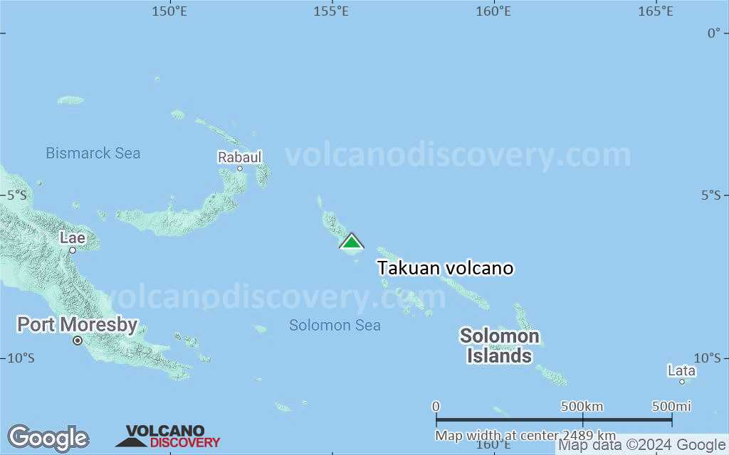 Takuan Volcano, North Solomons Province (Papua New Guinea) - facts ...
