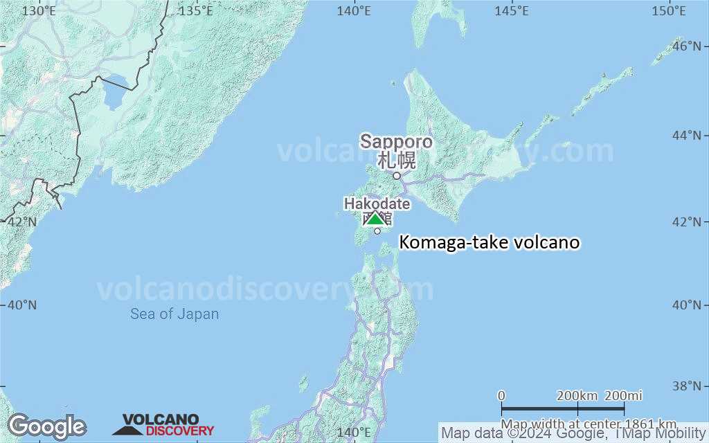 Komaga-take Volcano, Hokkaido (Japan) - Facts & Information ...