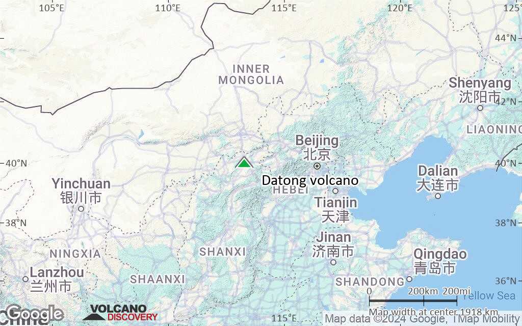 Datong Volcano, China - facts & information | VolcanoAdventures