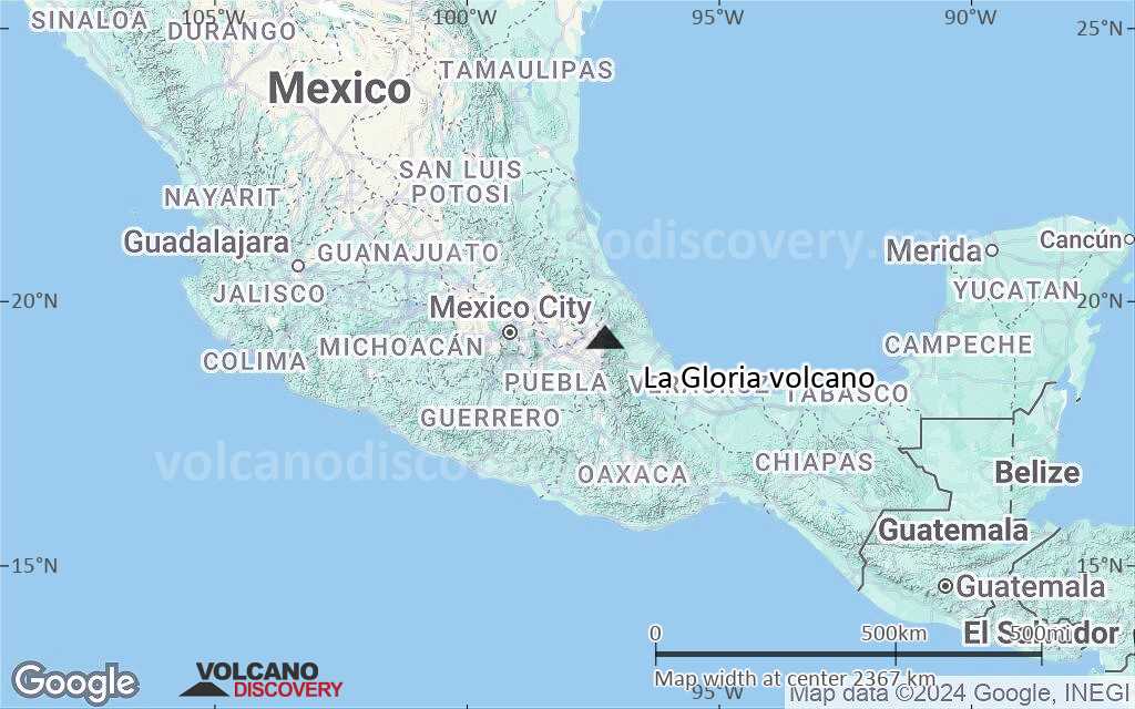 La Gloria Vulkan, Mexico - Information | VolcanoAdventures