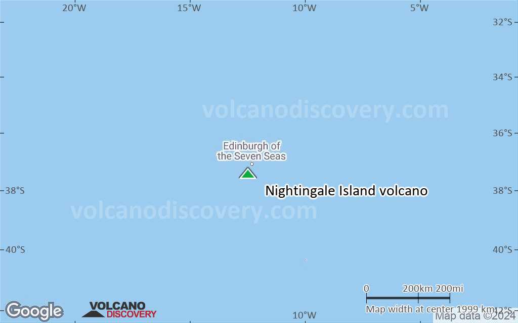 Nightingale Island Vulkan, Southern Atlantic Ocean, United Kingdom ...