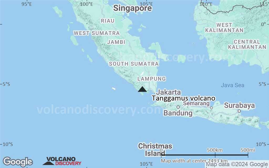Tanggamus volcano (Indonesia) facts & information | VolcanoAdventures