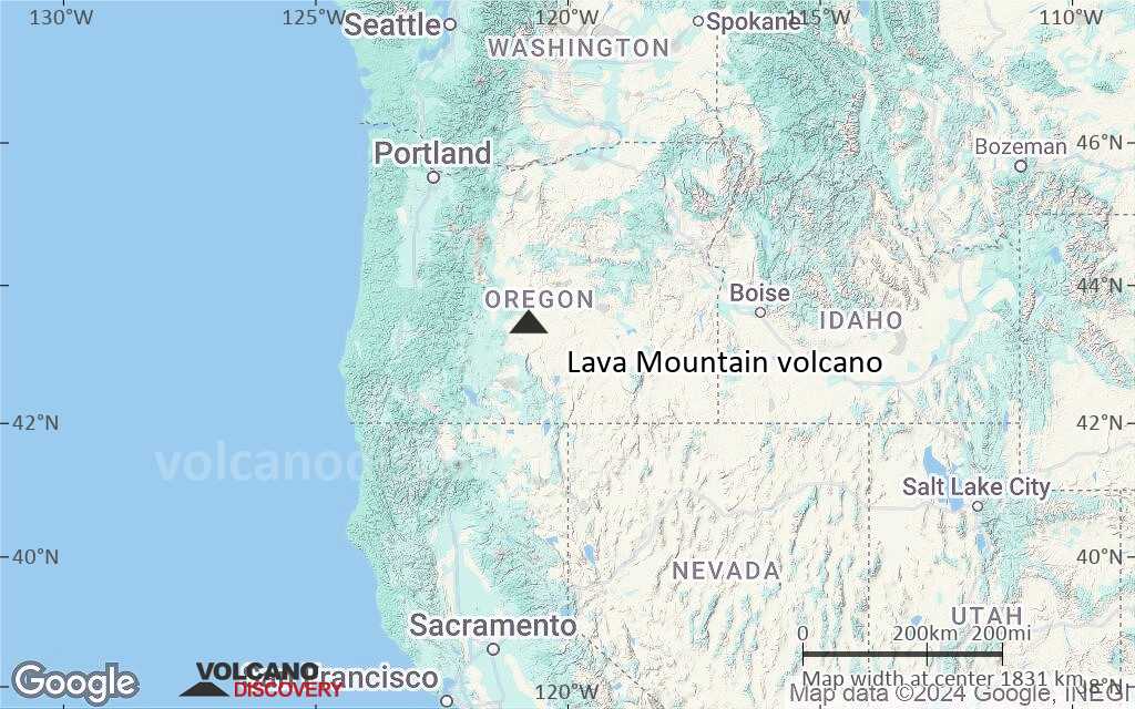 Lava Mountain volcano (Oregon, United States) facts & information ...