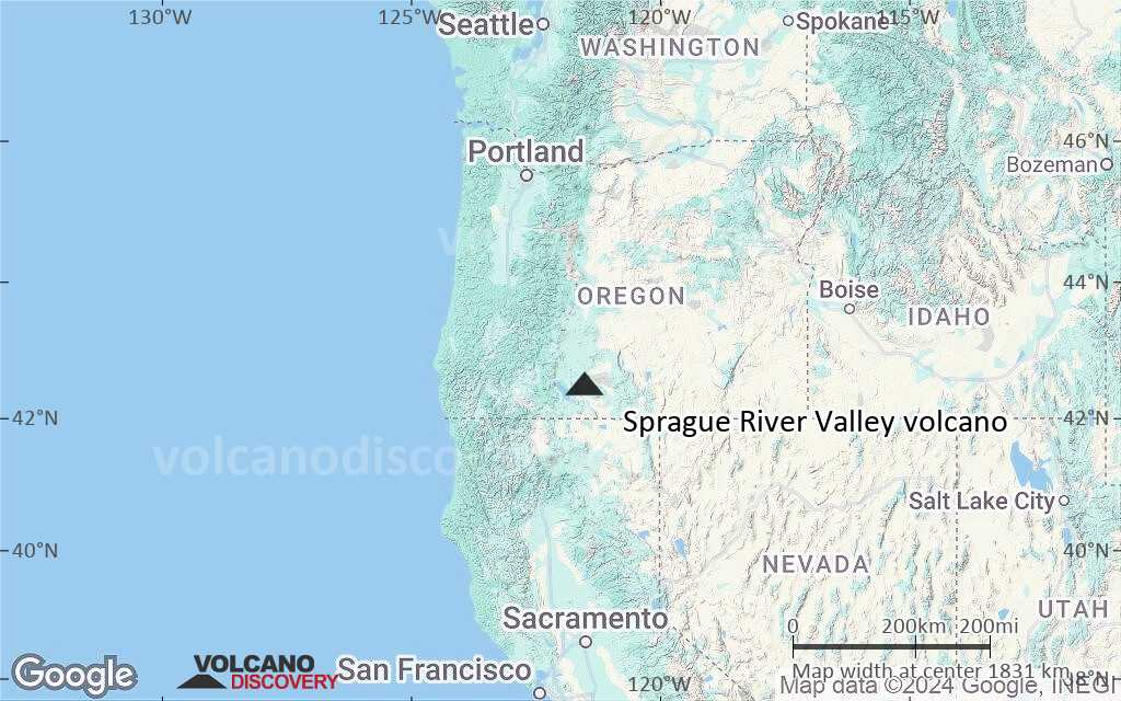Sprague River Valley volcano (Oregon, United States) facts & information