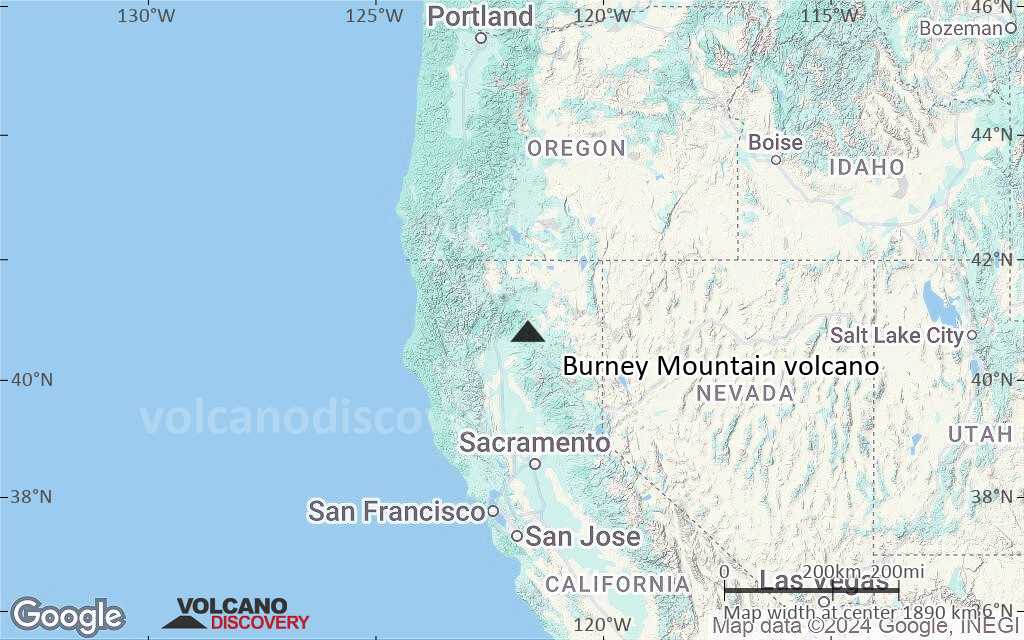 Burney Mountain volcano (California, United States) facts & information
