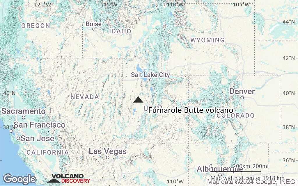 Fumarole Butte volcano (Utah, United States) facts & information ...
