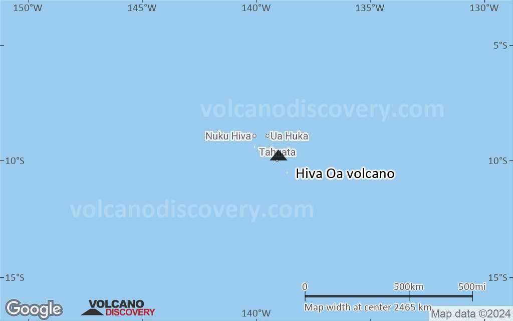 Hiva Oa volcano (Marquesas Islands, France) facts & information ...