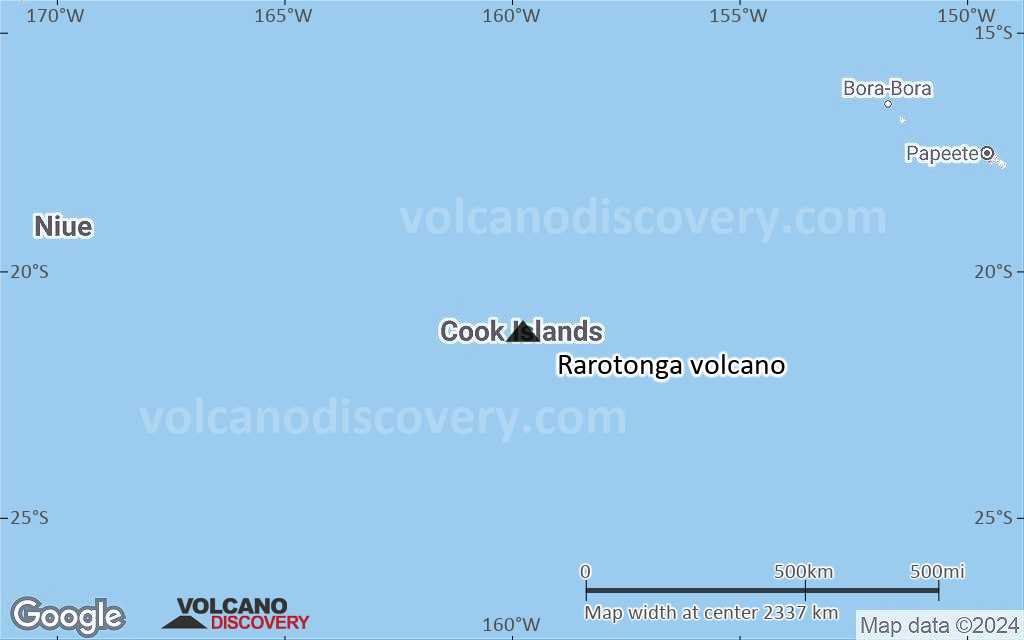Rarotonga volcano (Cook Islands, New Zealand) facts & information ...