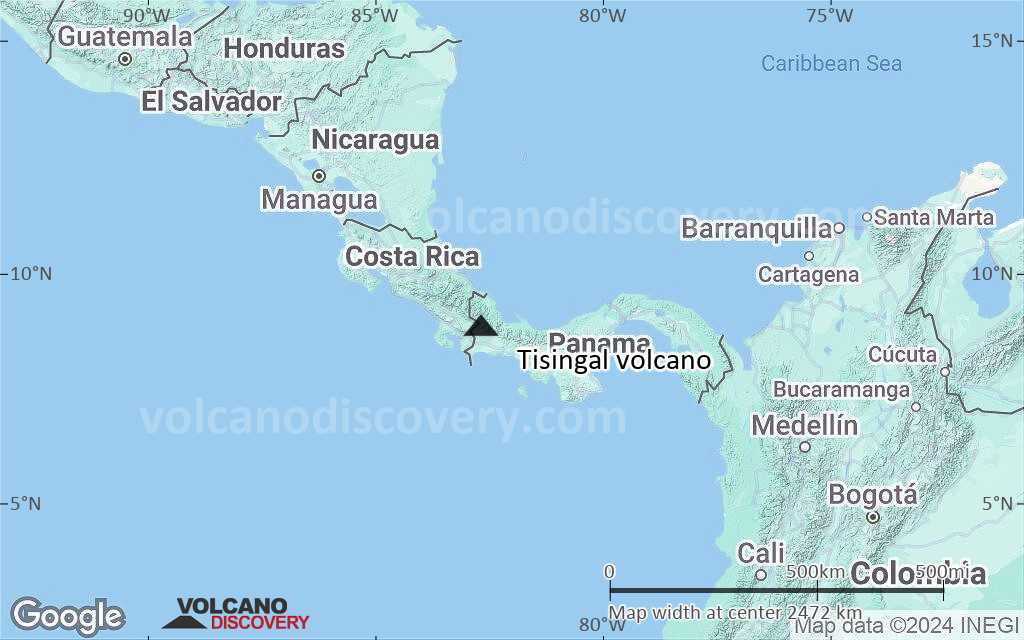 Tisingal volcano (Panama) facts & information | VolcanoAdventures