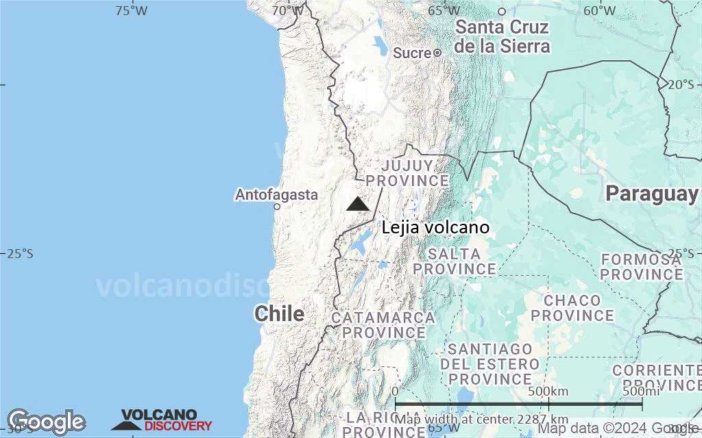 Lejia volcano (Northern Chile) facts & information | VolcanoAdventures