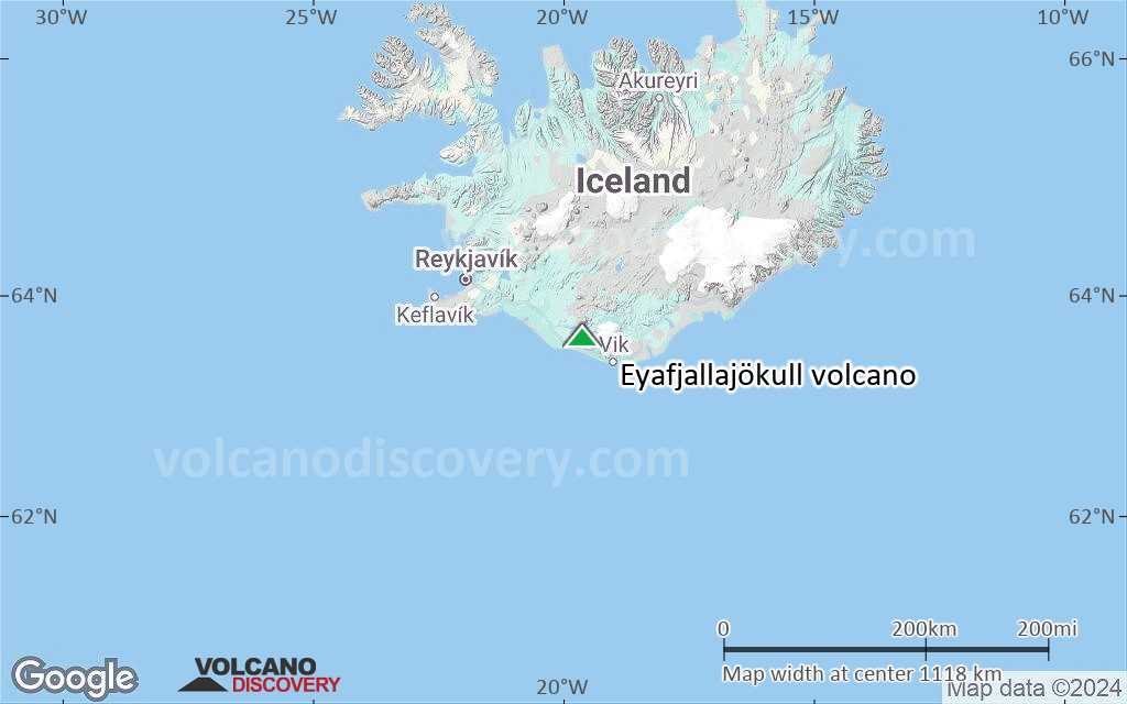 Volcan Eyafjallajökull | VolcanoDiscovery
