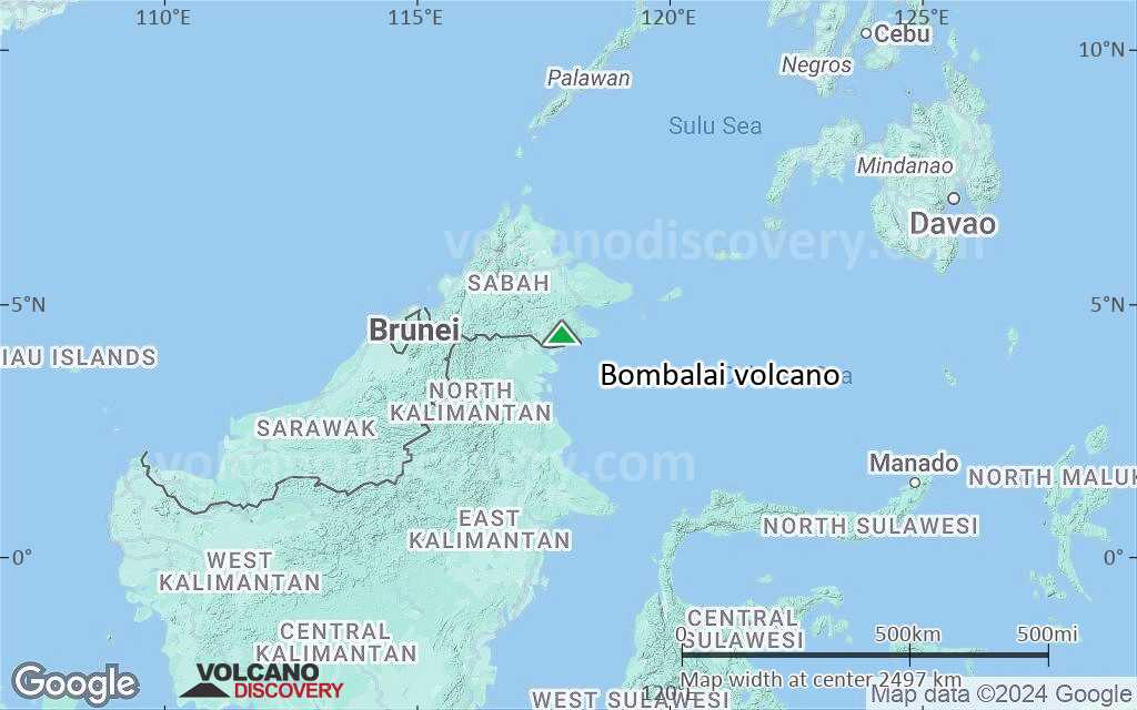Bombalai Volcano, Malaysia - facts & information | VolcanoDiscovery