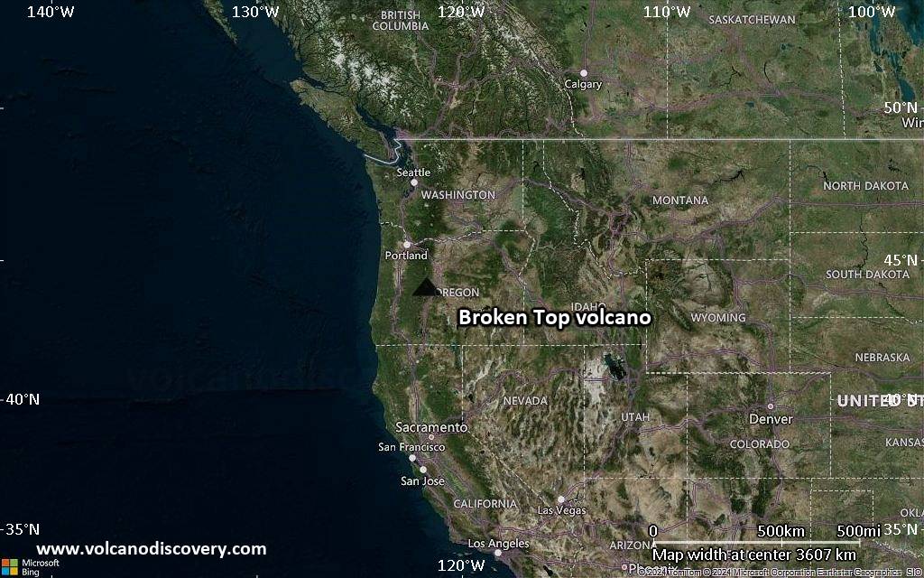 Broken Top Volcan, Oregon (Canada and USA (mainland)) - Infos ...