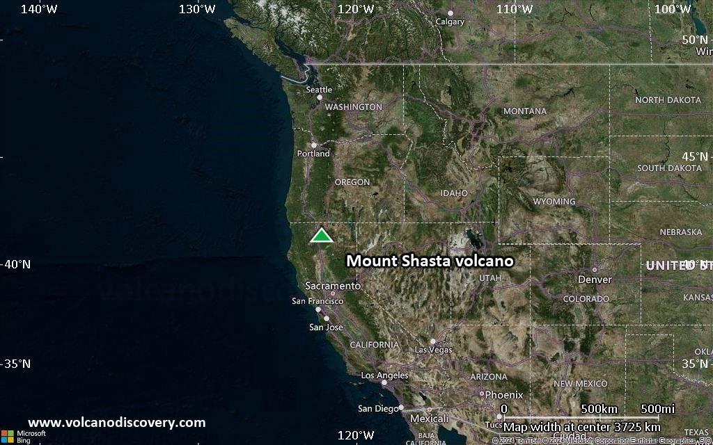 Mount Shasta Volcano, California (Canada and USA (mainland)) - Facts ...