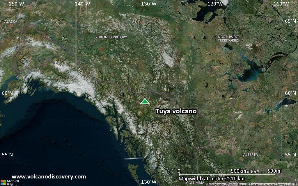 Tuya Volcano, Canada - Facts & Information | VolcanoDiscovery