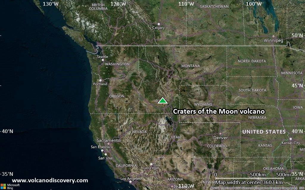 Craters of the Moon Volcano, Idaho (Canada and USA (mainland)) - facts ...
