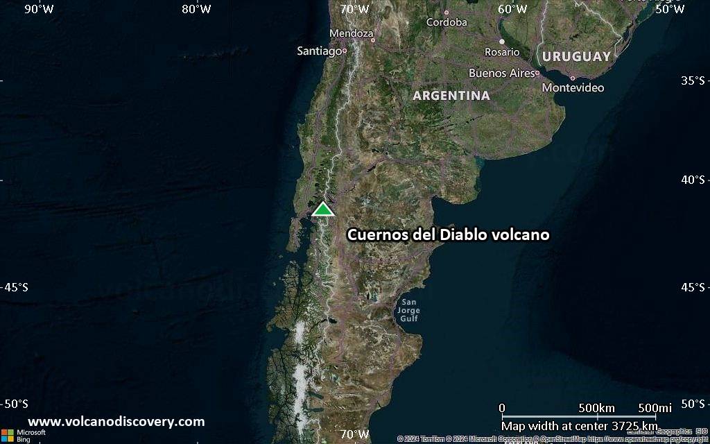 Cuernos del Diablo Volcan, Chile - Infos | VolcanoAdventures