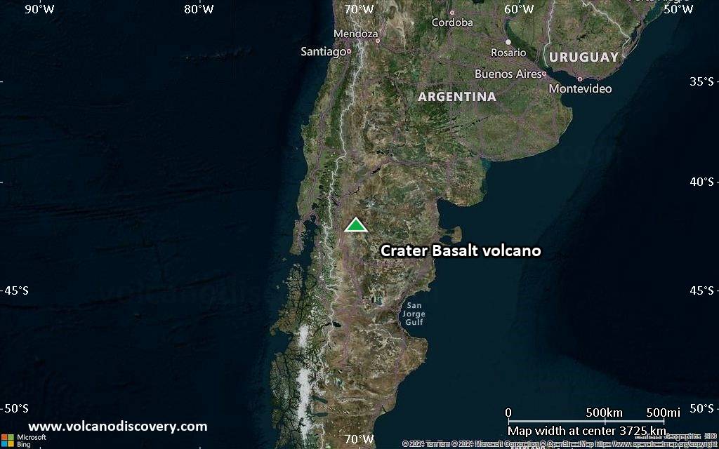 Crater Basalt Volcan, Argentine - Infos | VolcanoAdventures