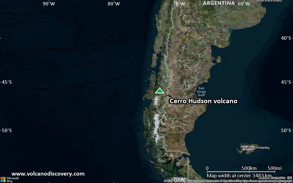 Hudson Volcano, Chile - facts & information | VolcanoAdventures