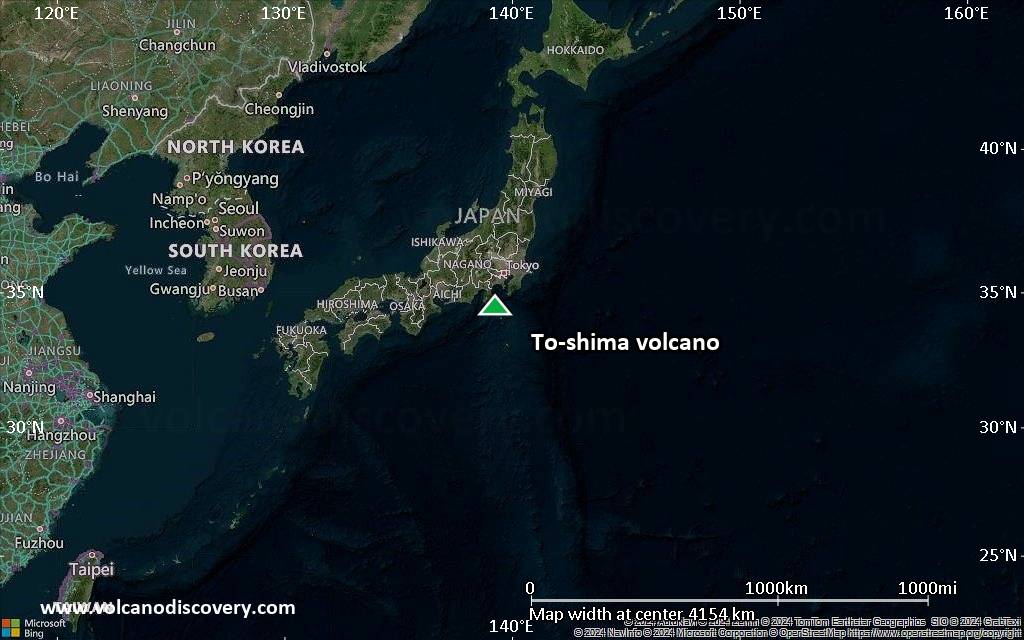 To-shima Volcano, Izu Islands (Japan) - facts & information ...