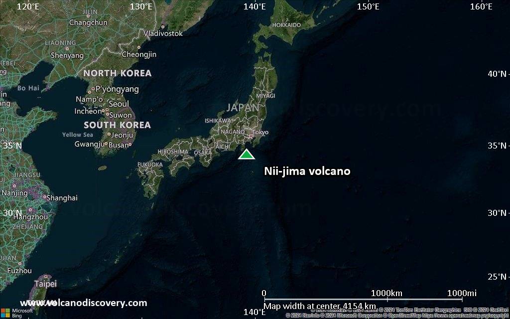 Nii-jima Volcano, Izu Islands (Japan) - facts & information ...