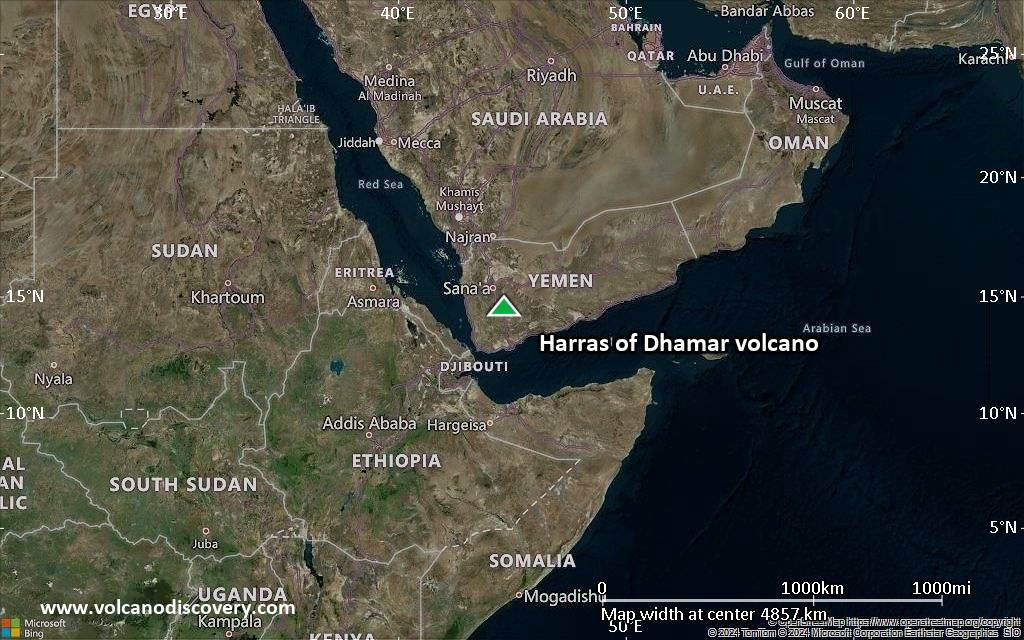 Harras of Dhamar Volcano, Yemen - Facts & Information | VolcanoDiscovery
