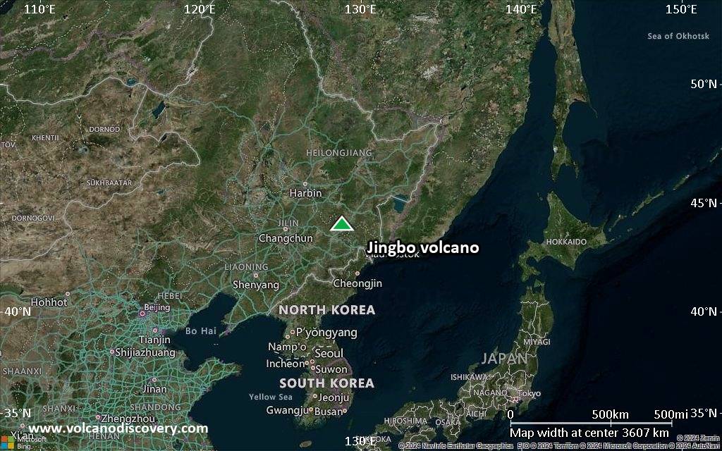 Jingbo Volcano, China - facts & information | VolcanoAdventures
