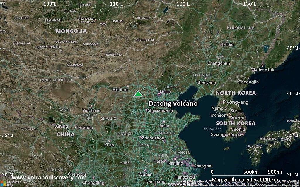 Datong Volcano, China - facts & information | VolcanoAdventures