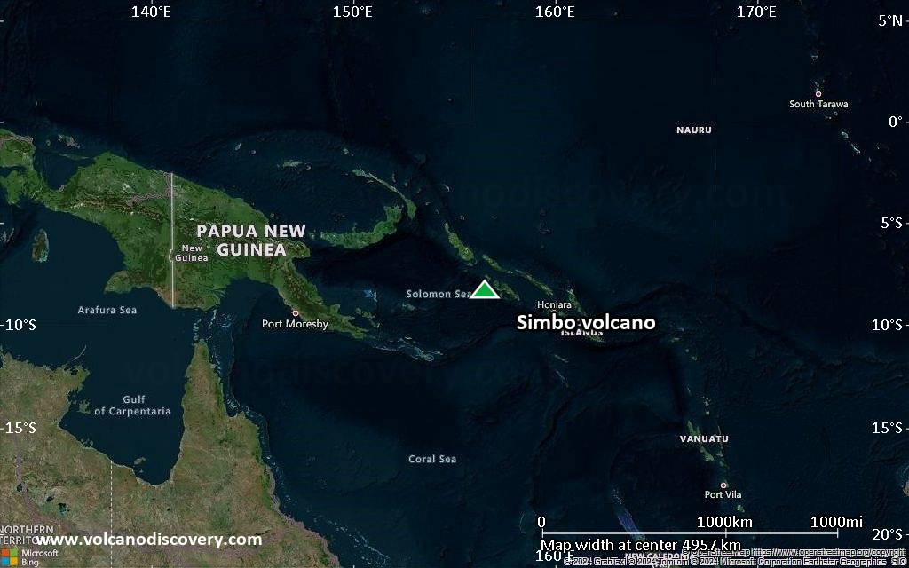 Simbo Volcano, Simbo Island, Solomon Islands - facts & information ...