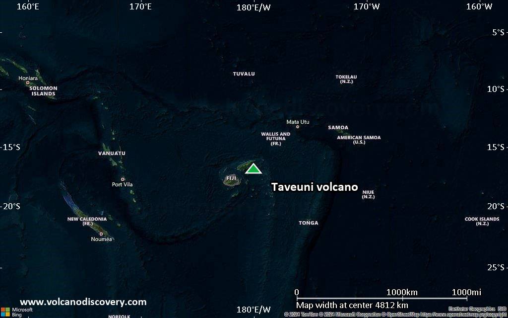 Taveuni Volcano, Fiji Islands - facts & information | VolcanoAdventures