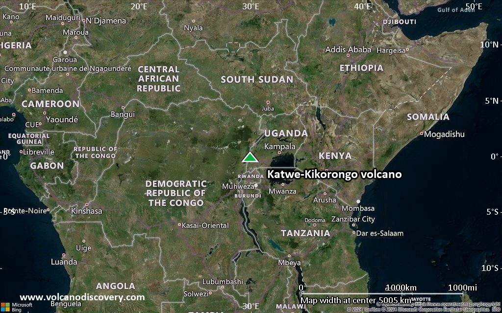 Katwe-Kikorongo volcano (Uganda) facts & information | VolcanoAdventures