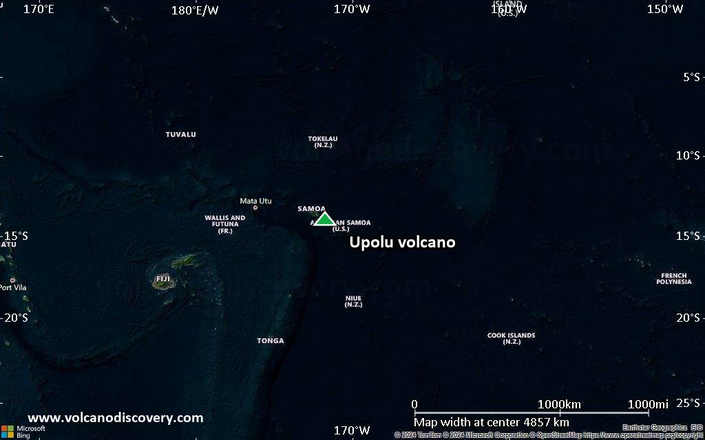 Upolu Vulkan, Samoa, Samoan Islands - Information | VolcanoAdventures
