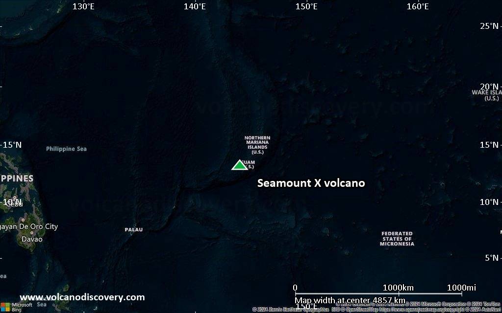 Seamount X Volcan, United States, Mariana Islands - Infos ...