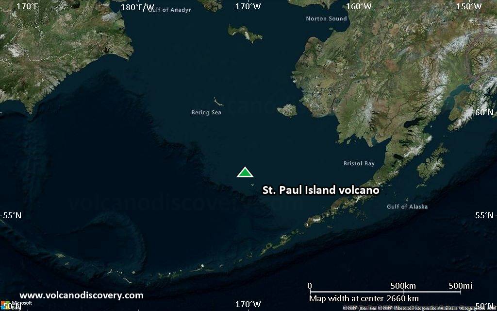 St. Paul Island Vulkan, United States, Western Alaska - Information ...