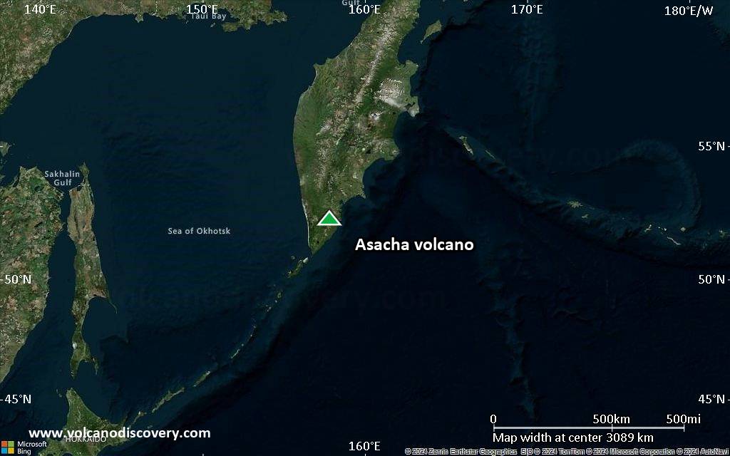 Asacha Volcano, Kamchatka, Russia - facts & information | VolcanoAdventures