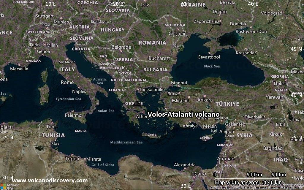 Volos-Atalanti volcano (Greece) facts & information | VolcanoAdventures