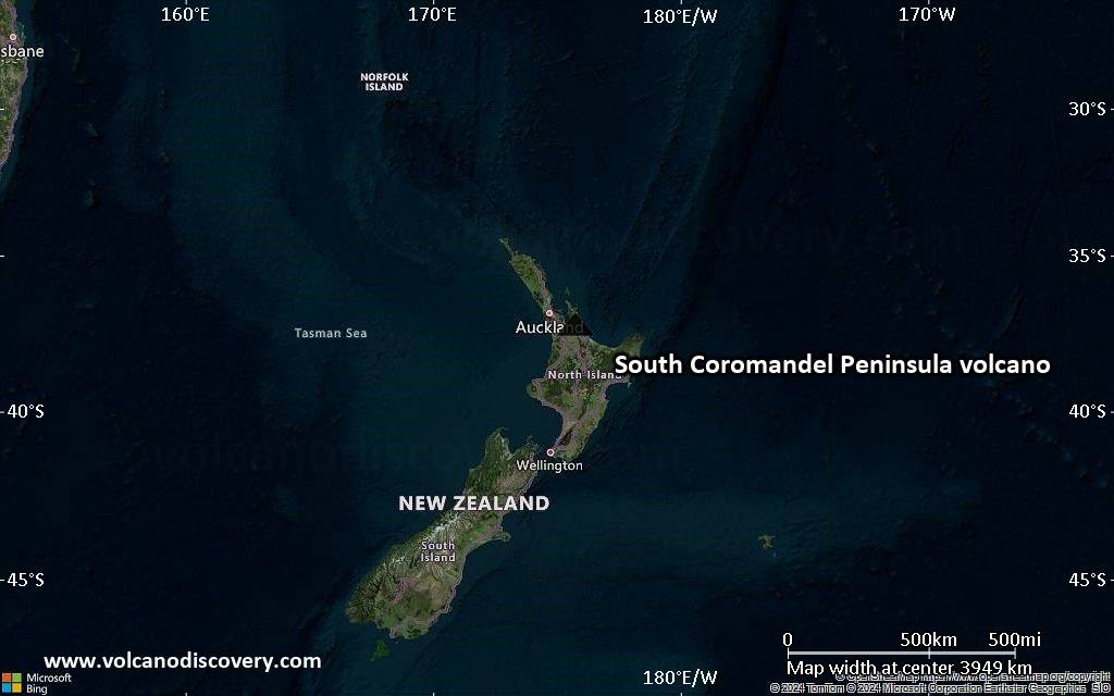 South Coromandel Peninsula volcano (New Zealand) facts & information ...