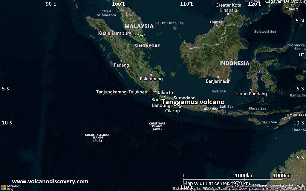 Tanggamus volcano (Indonesia) facts & information | VolcanoAdventures