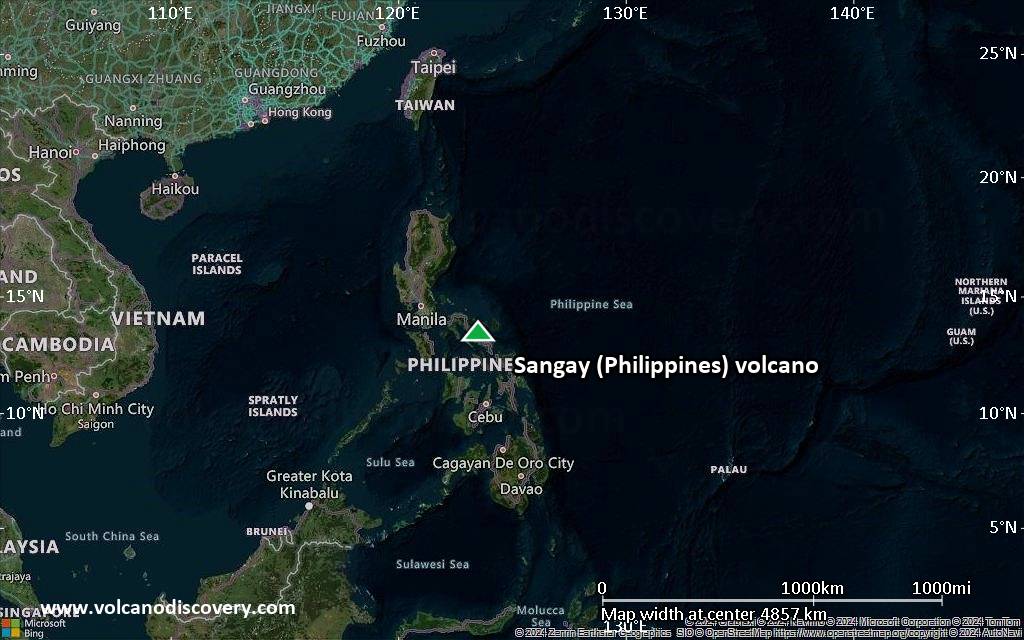 Sangay volcano (Philippines) facts & information | VolcanoAdventures