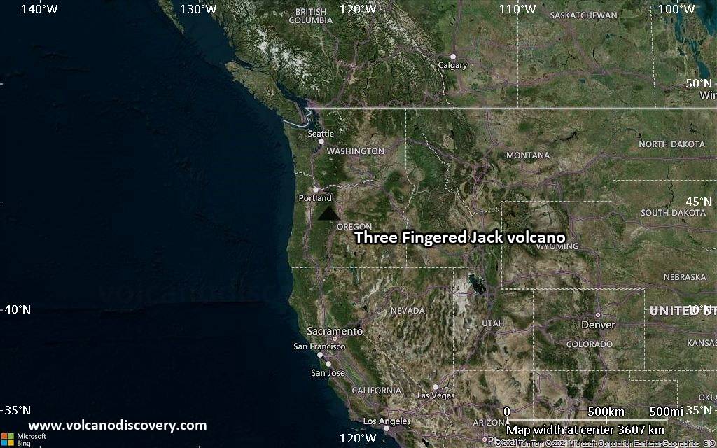 Three Fingered Jack volcano (Oregon, United States) facts & information