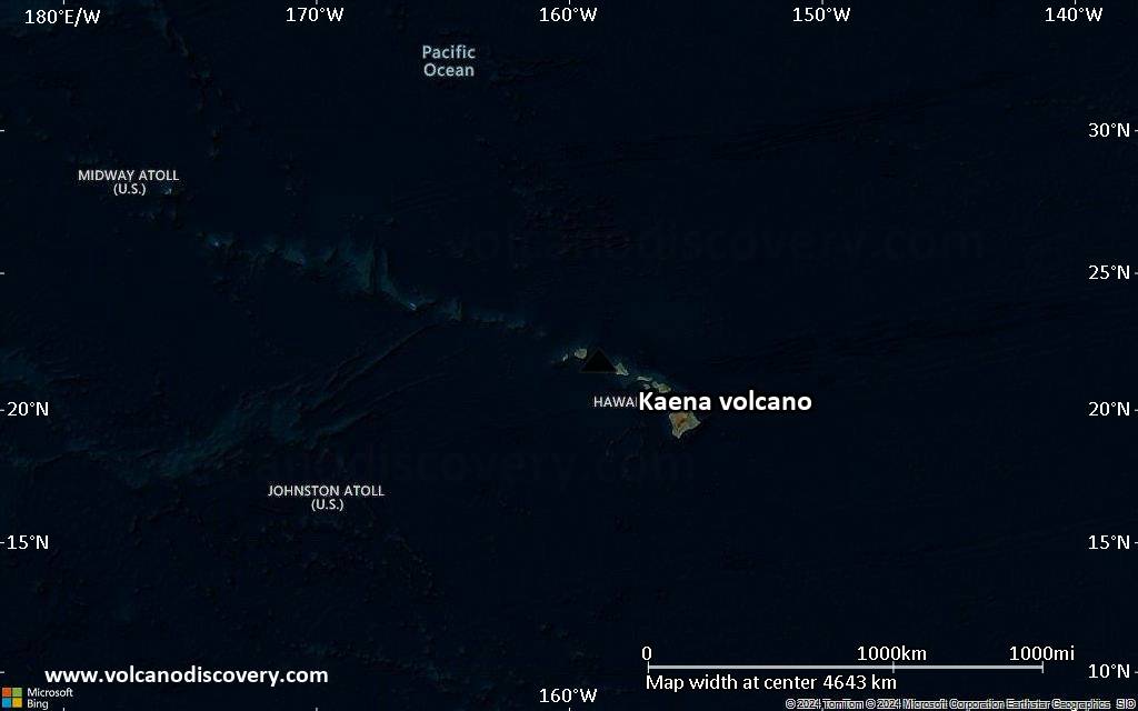 Kaena volcano (Hawaiian Islands, United States) facts & information ...