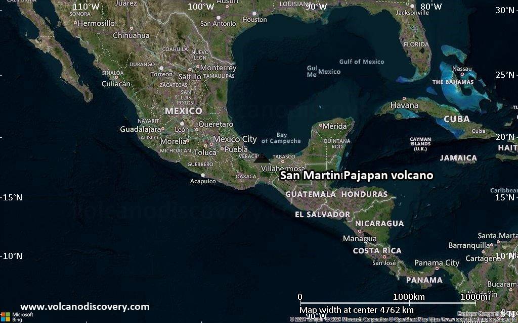 San Martin Pajapan volcano (Mexico) facts & information | VolcanoAdventures
